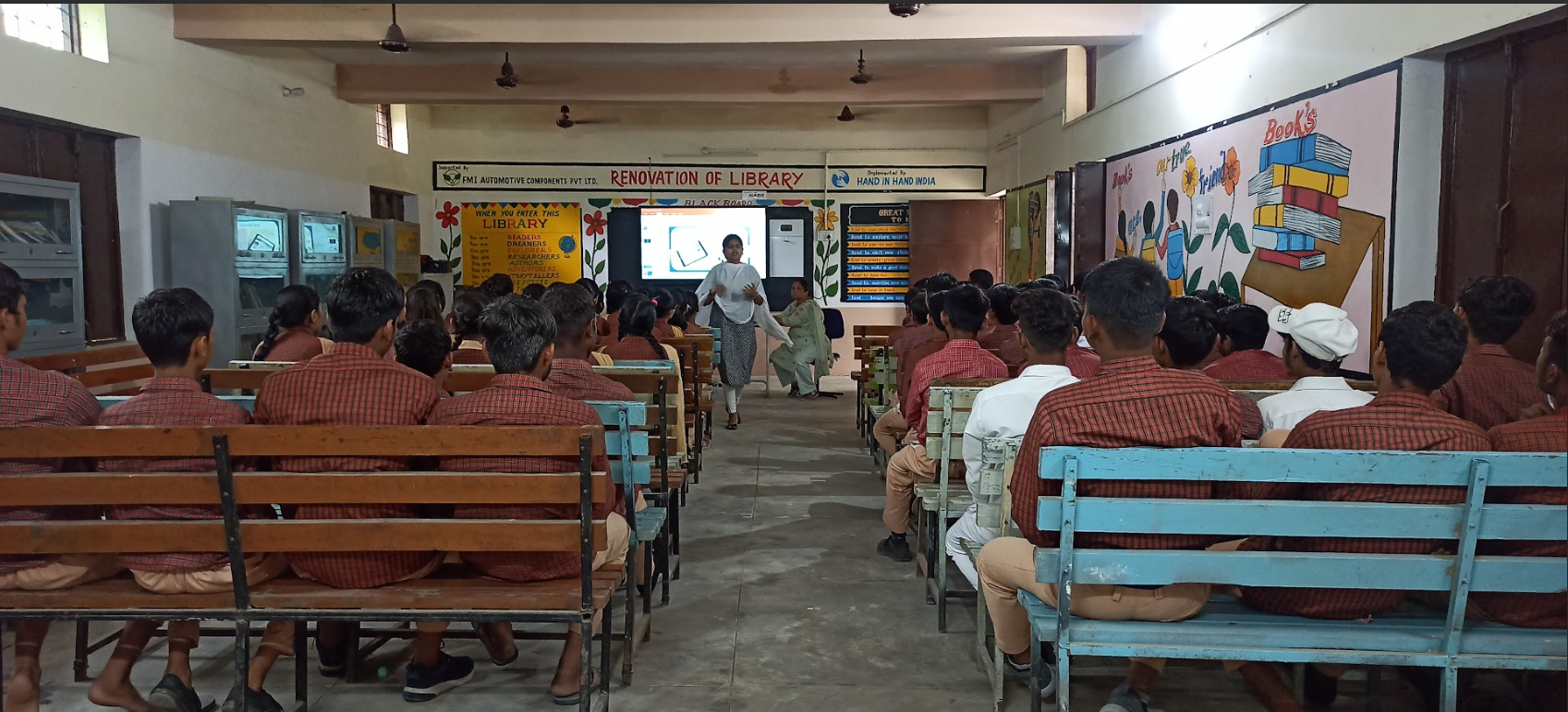 Organ Donation Talk, GHS Jauri, Farukh Nagar, Gurugram - Organ India