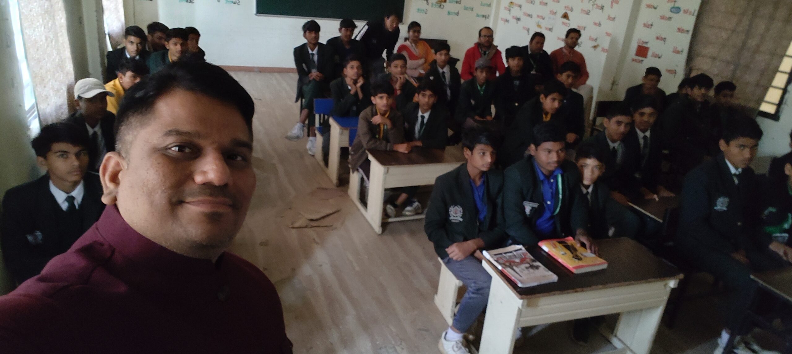 Organ donation talk at Delhi World Public School, Vidisha, 5th December ...